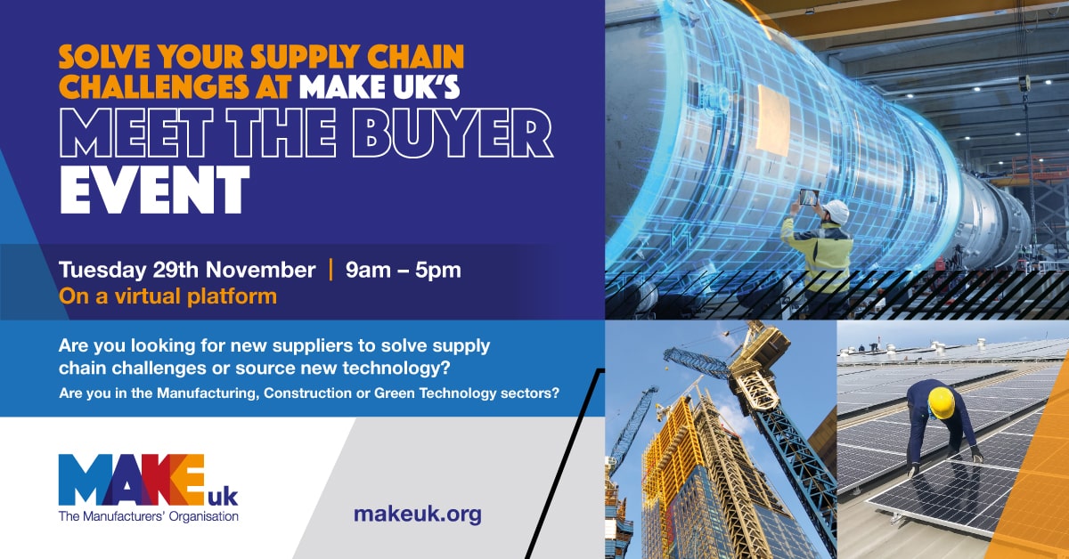 National Make UK Meet the Buyer Event - NAAME