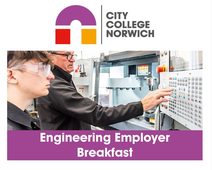 City College Norwich Engineering Employer Breakfast - NAAME