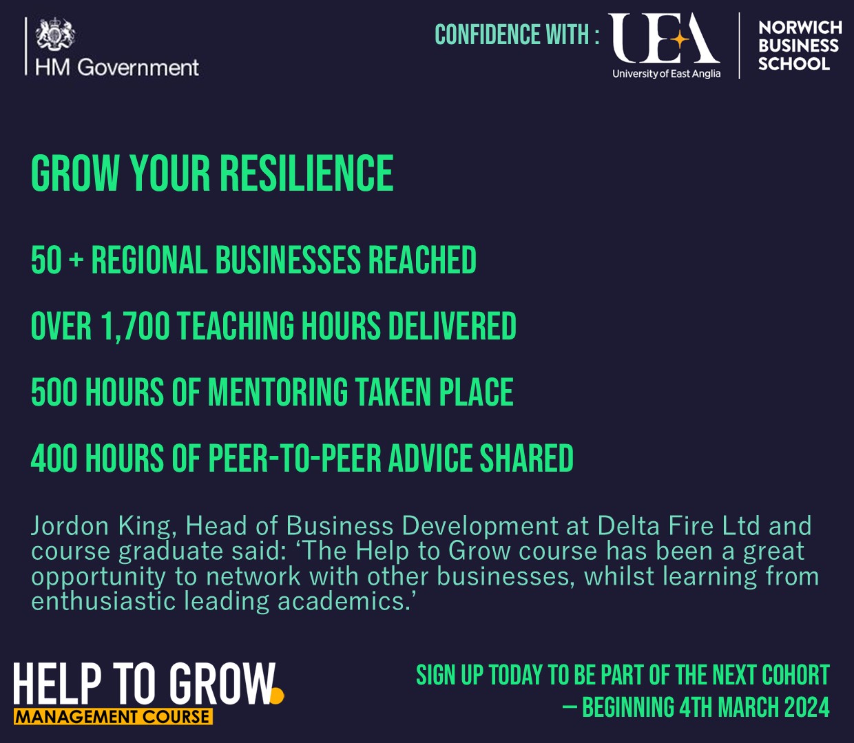 Help to Grow: Management Course – grow your business! - NAAME