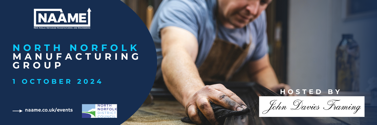 Factory tour of John Davies Framing - North Norfolk Manufacturing Group ...