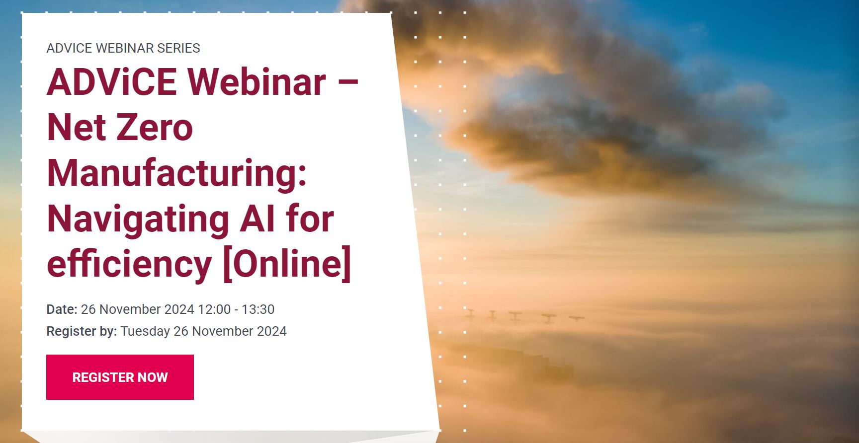 Net Zero Manufacturing: Navigating AI for efficiency Webinar - NAAME