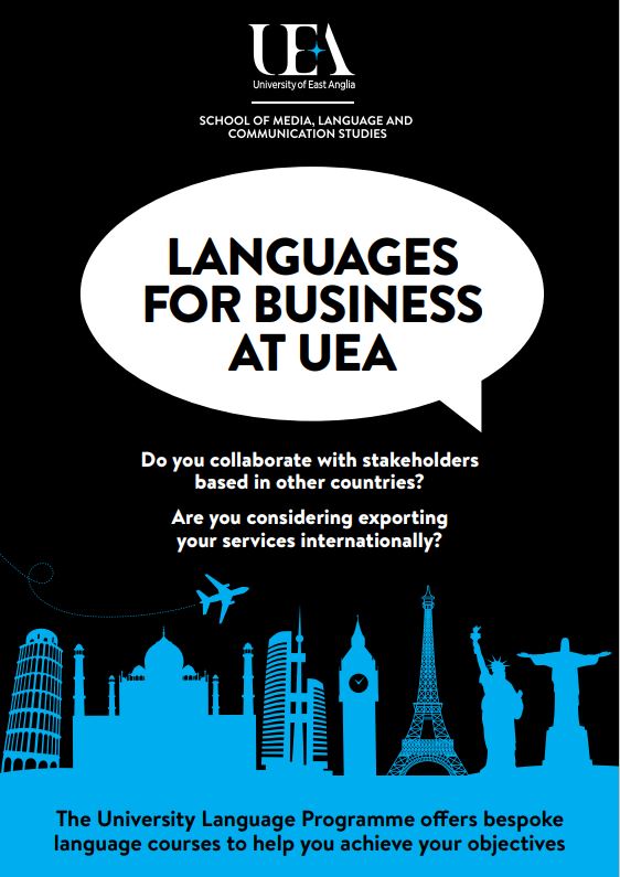 Languages for Businesses at UEA - NAAME